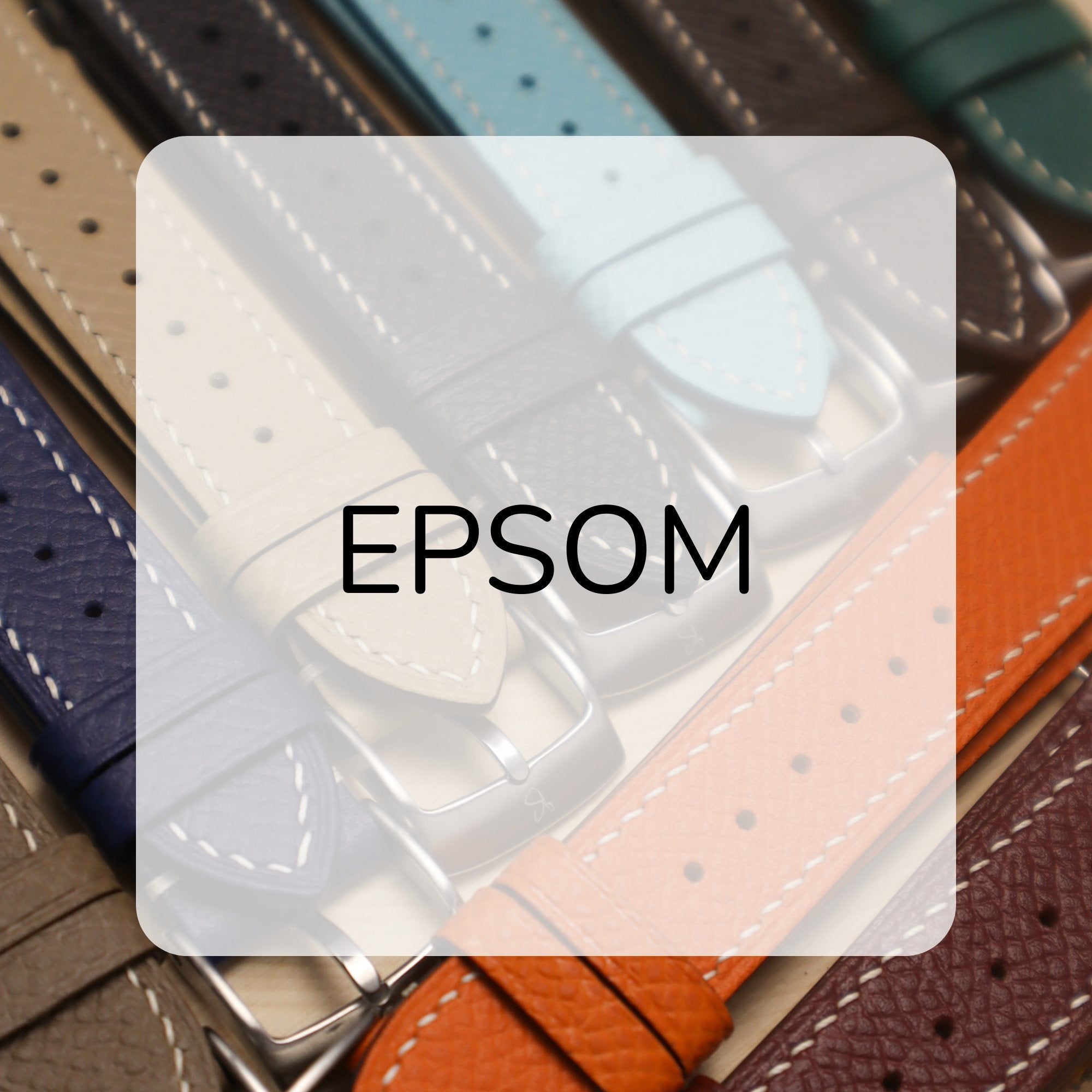 Epsom Leather Straps – Kairos Stitch